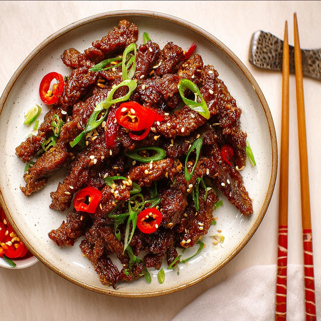 Crispy Chilli Beef